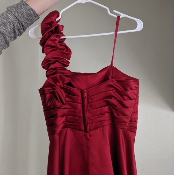 Dresses | Custom Made Red Prom Dress | Poshmark